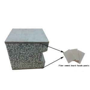 70% Cement 30% Foam Partition Wall Panel , Exterior Cement Board Panels ...