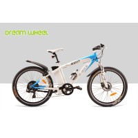 36V 350W Electric Mountain Bicycle , Aluminum Electric Mountain Bike 32km/H