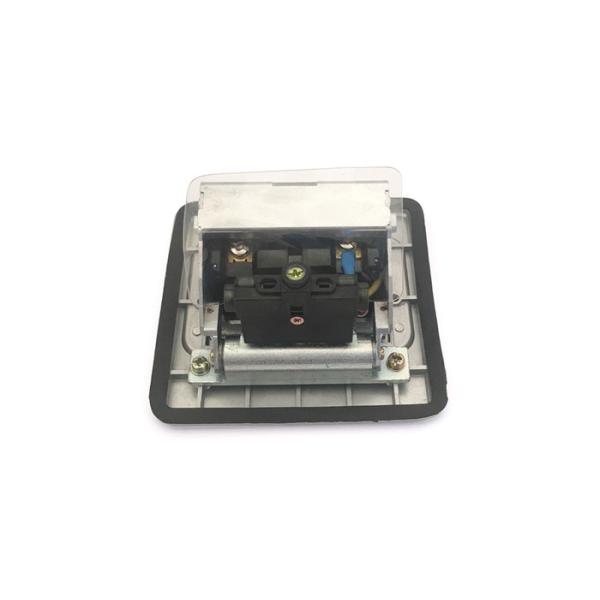 Quality Damped Double Floor Socket 20A 125V 60Hz Recessed Electrical Floor Plugs for sale