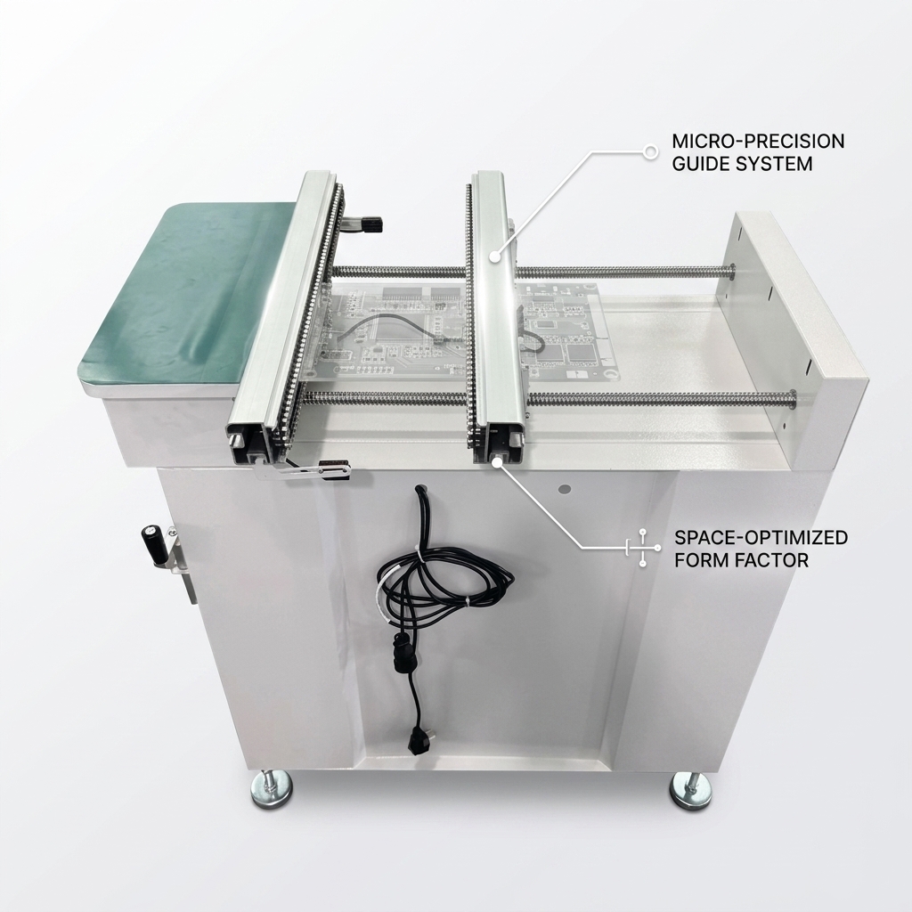 Quality SMT Conveyor with 35B Ball Chain 10KG Rated Load and Adjustable Board Width for Stable PCB Transport for sale