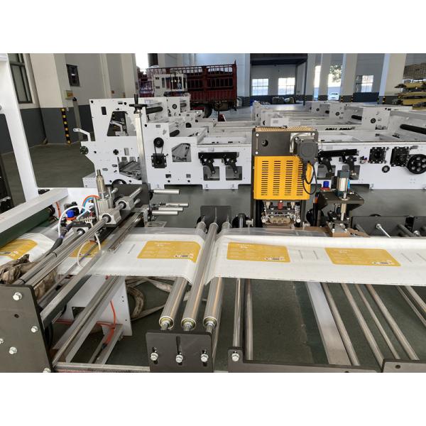 Quality 380V50Hz Multifunction Bag Making Machine Soft Loop Handle Drawing Hand Holding for sale