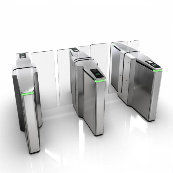 Quality Stainless Steel Security Access Control Turnstile Automatic Sliding Barrier Gate for sale