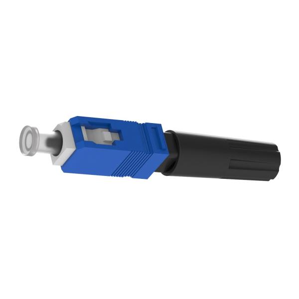 Quality 5 -Made Simplex SC Fiber Optic Fast Connector for Field Assembly in FTTH Network for sale