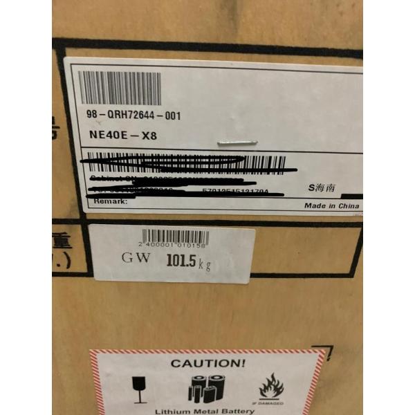 Quality S4017147 NE40E-X8 Huawei Telecom Router Basic Configuration CR5P08BASD71 for sale