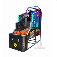 Quality 55inch Entertaining Electronic Arcade Basketball Machine For Kids Adults for sale