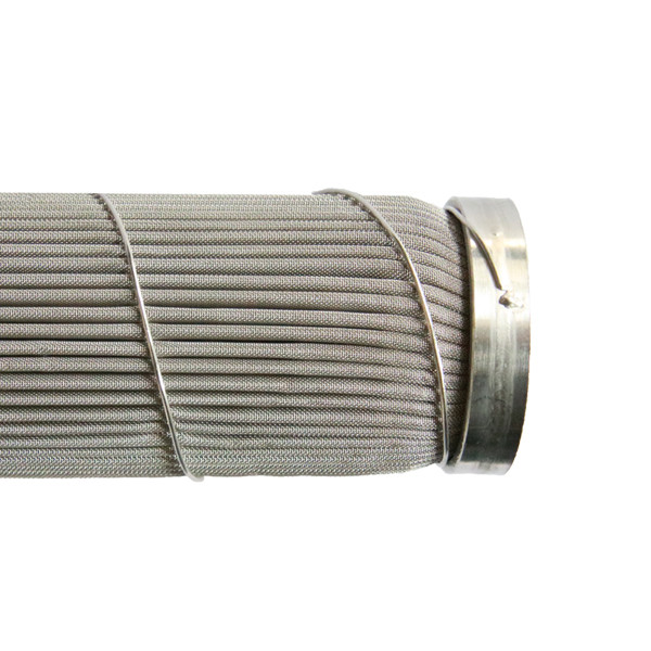 Quality 5um IATF 16949 Pleated Filter Element For Heavy Oil for sale