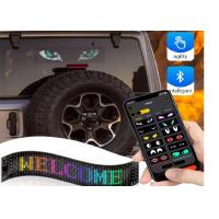 Quality Soft LED Screen Brand Advertising Promotion Display RGB Color APP Smart Programmable Interior LED Sign for sale