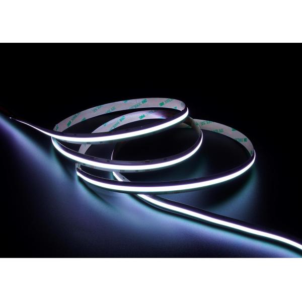 Quality High End LED RGB COB Strip 55.5mm Decoration 24v Rgb Led Tape for sale