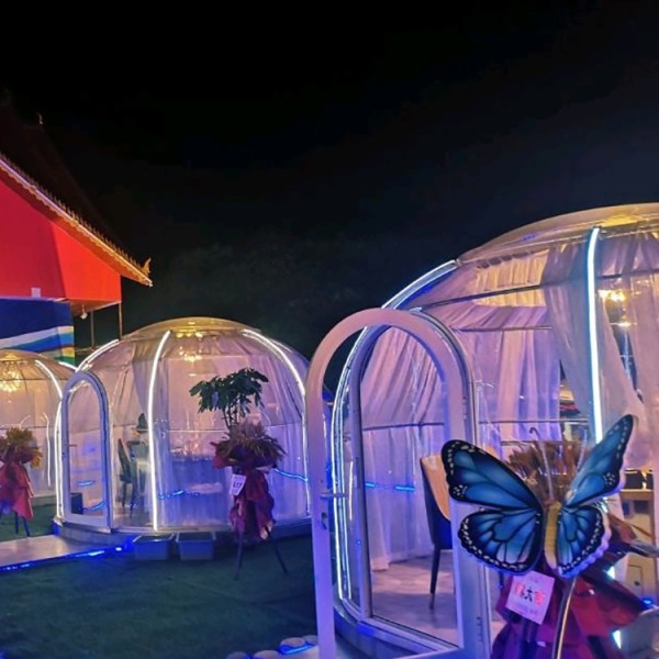 Quality PC Polycarbonate Transparent Polycarbonate Geodesic Dome Low Ripple for sale