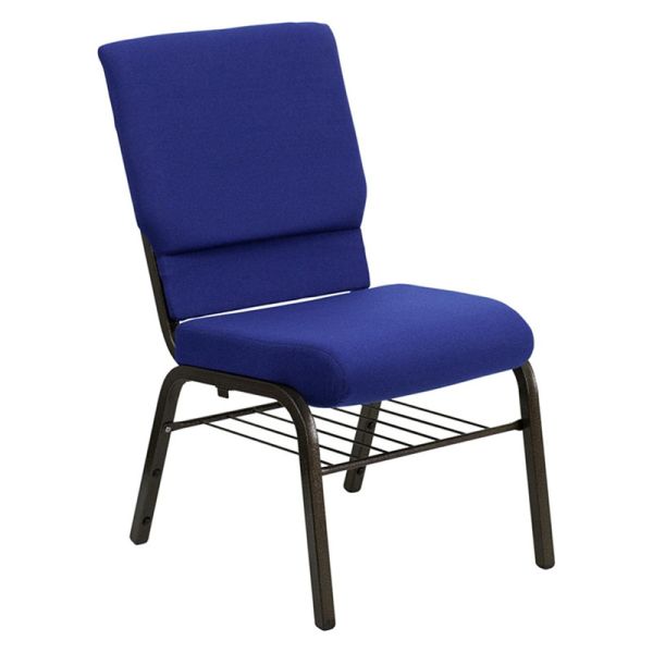 Quality Stackable Church Chair Metal Interlocking Padded for Auditorium Conference Event for sale