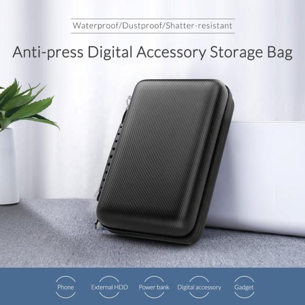 Quality Anti Press Stethoscope EVA Tool Case 1200D Polyester Faric Lining for sale