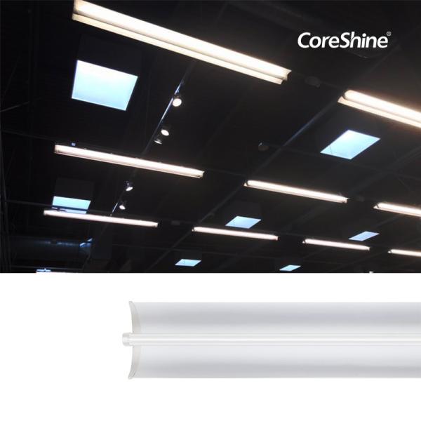 Quality TUV 4 Foot Linkable LED Shop Lights , Ra80 Linear Suspended Light Fixture for sale