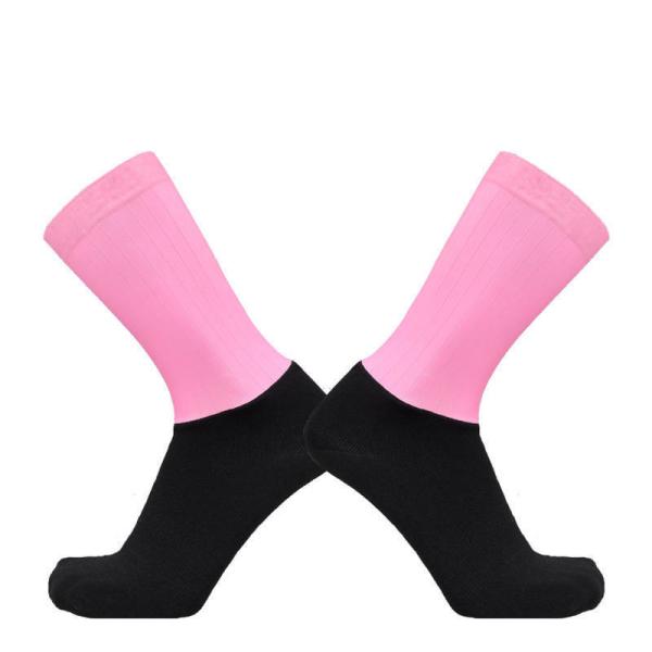 Quality double cylinder socks Customized Solid Color Anti-Slip Sport SocksLZ-22-RD005 for sale