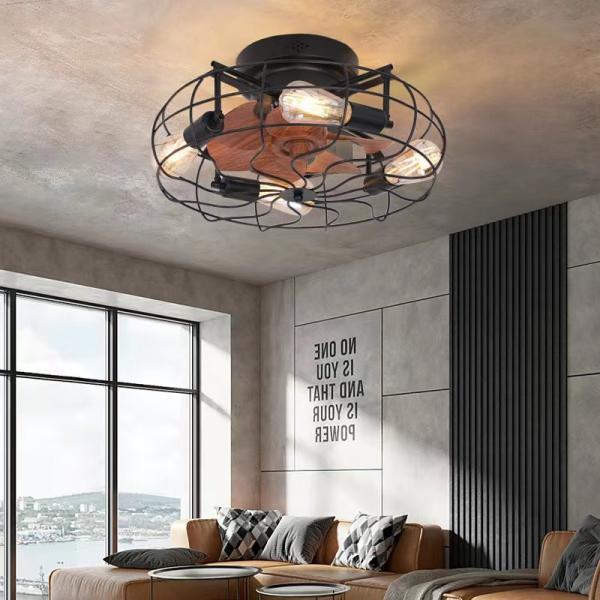 Quality 20 Bathroom Ceiling Fan With Light 20 Ceiling Fan Blades 7 ABS for sale