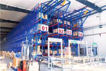 U shape stacker ASRS