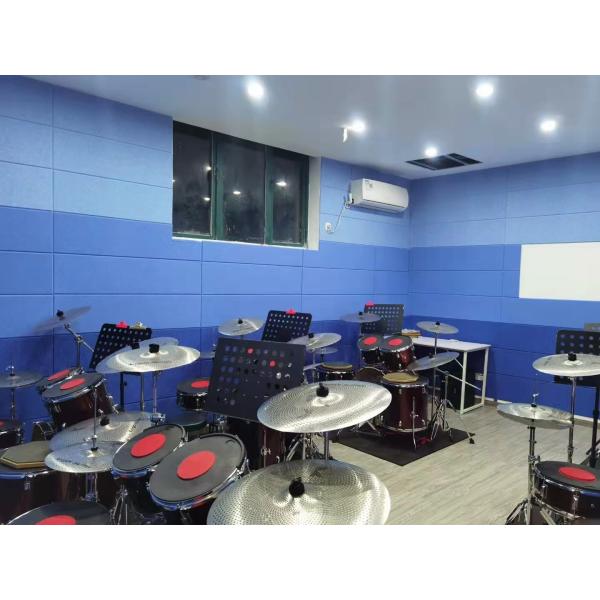 Quality 9mm Fireproof Acoustic Panels Polyester Fiber Felt 1220x2420mm for sale