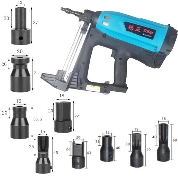 Quality Multi-Nozzle Gas Actuated Nail Gun GSN50C Pneumatic Power Source for Concrete for sale