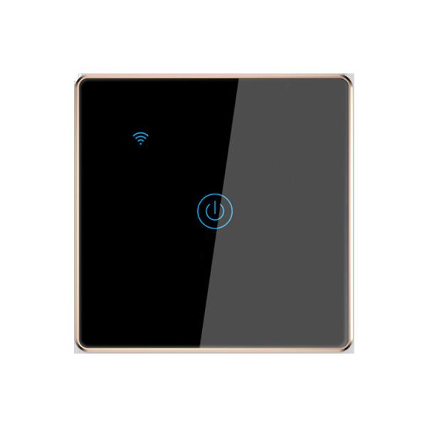 Quality Glomarket 1 Gang Tuya Smart Switch Aluminium Bezel Security Smart Home for sale