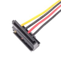 Quality SATA Custom Cable Assembly E320444 UL1007 Transitioning From C01-15CF41000A To C01-H-157F100A for sale