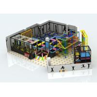 Quality Commercial Grade Trampoline Indoor Playground Foam Zone Big Air Bag Dodge Ball for sale