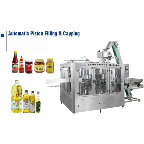 Quality 14000BPH Cooking Oil Filling Machine edible oil filling machine stainless steel CE for sale