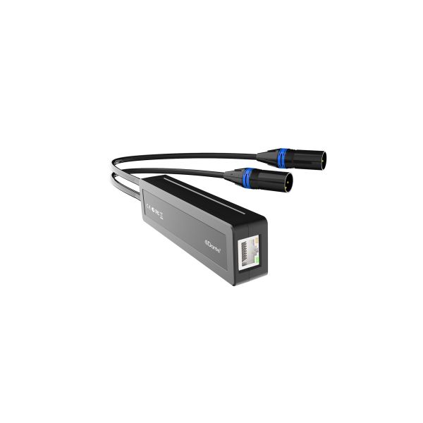 Quality DO22 Aluminum Dante Output Adapter , Analog In Dante Out 2CH for sale