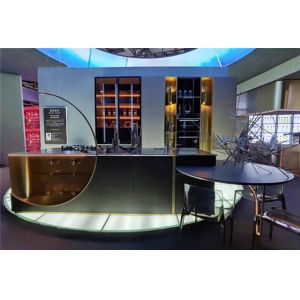 Quality Italian Modern Stainless Steel Kitchen Cabinet Multiple Color Customized for sale