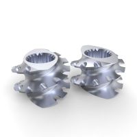 Quality PM HIP SME Mixing Screw Elements Extruder Elements For Petrochemical Factory for sale