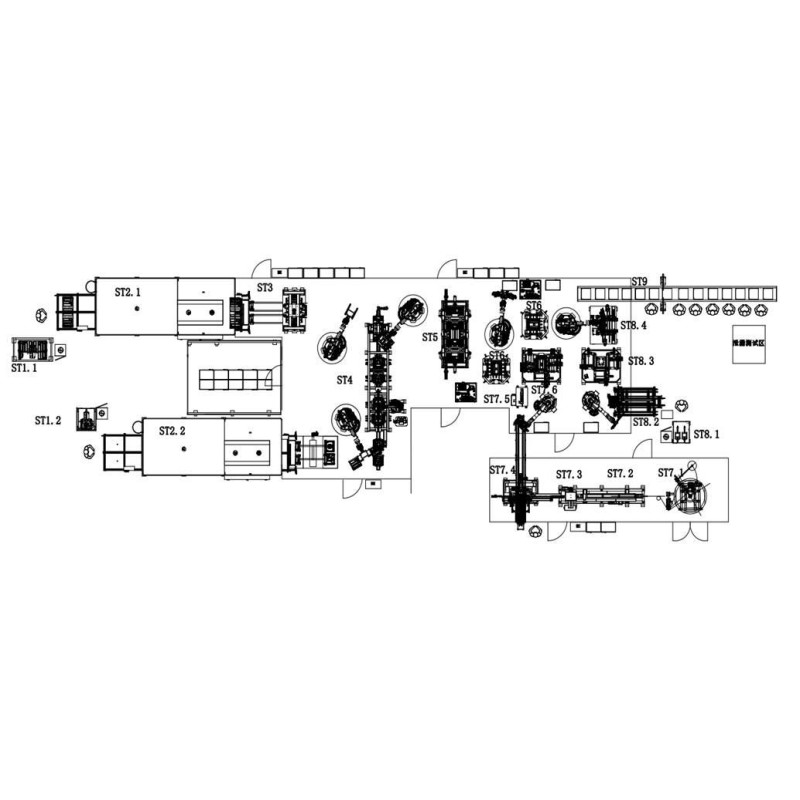 Dishwasher Tub Manufacturing Line (bottom, top and wrapper roll seaming)