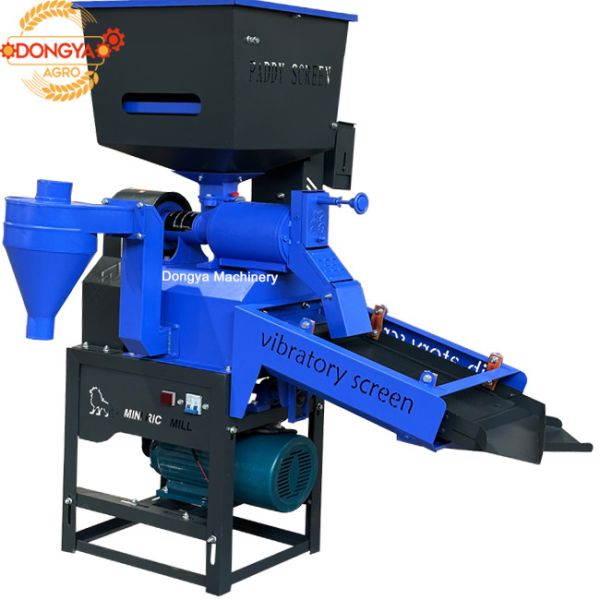 Quality 4HP Single Phase 6N50L Vibration Rice Mill Machine with Destoner and Sorting Feature for sale