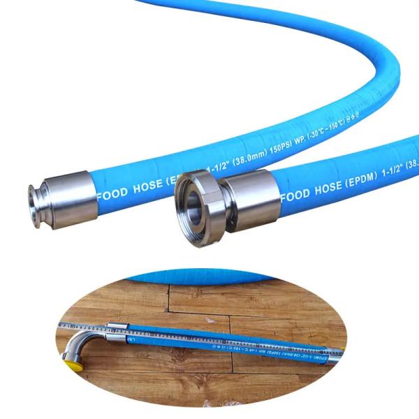 Quality Commercial Food Hose Pipe Food Grade Air Hose Reel Fittings 16bar for sale