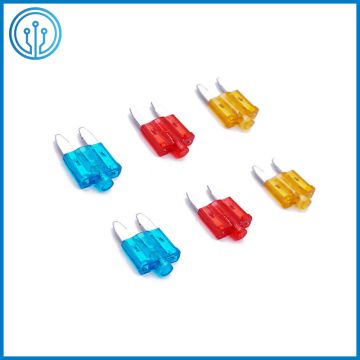 Quality ISO 8820 LED Indicator Multi Color PA66 Auto Blade Fuses Tan Mini 30 Amp Car for sale