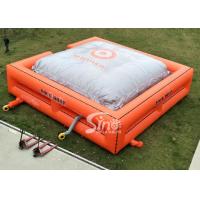 Quality Custom size outdoor big inflatable jump air bag for BMX stunt challenge for sale