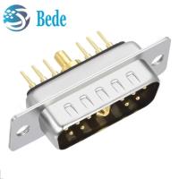 Quality 11W1 Combination D Sub Connectors male / female mixed High Current and Coaxial signal for sale