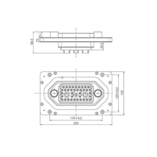 Quality 1000V AC EV Battery Connector for sale