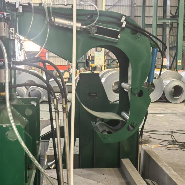 Quality 600-2000mm Substrate Width Metal Coil Coating Plant For 3-15 Tons Coils for sale