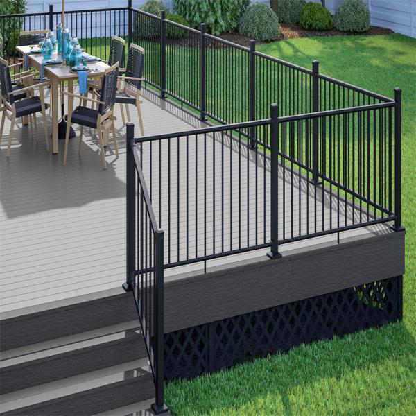 Quality Custom Aluminum Railing with Sanding Galvanized Surface Treatment for sale