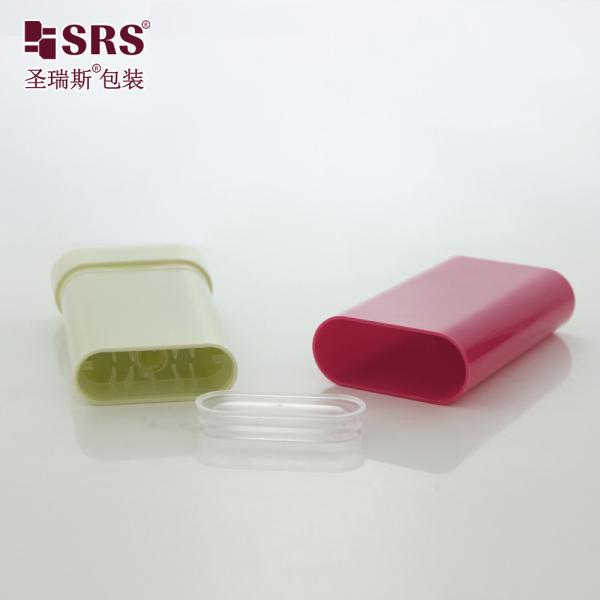 Quality 20g Oval Shape Empty PP Stick Twist Up Personal Care Container deodorant for sale