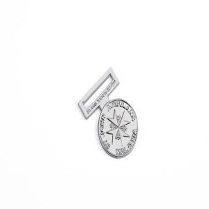 Quality Die Casting Brass Lapel Pin Badges Plating Cap Sheriff Military Security Logo for sale