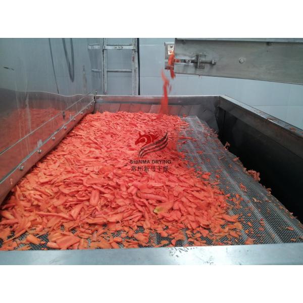 Quality Seaweeds Continuous Vacuum Conveyor Belt Dryer 450 -1200kg/H for sale