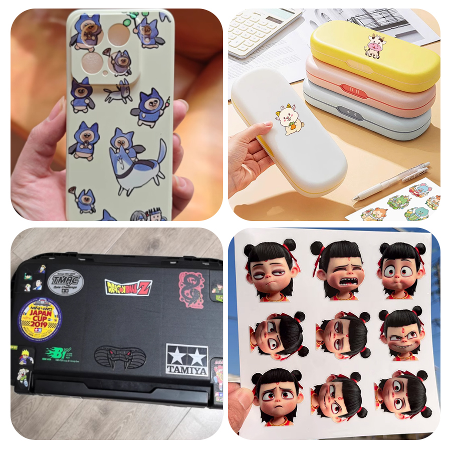 Quality Desktop Fully Automatic Servo Double-head Special-shaped Label Die Cutting for sale