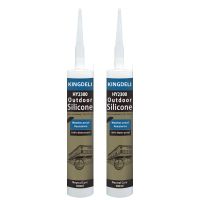Quality Black White Window Silicone Caulk Weather Resistant With 280ml 300ml for sale