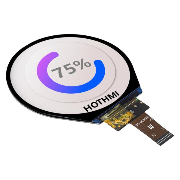 Quality 3.4 Inch IPS 800x800 Round Screen TFT Display Panel For Industrial Control for sale