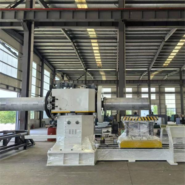 Quality 508mm Coil Inner Diameter Uncoiler with Emergency Stop Button and PLC Control for sale