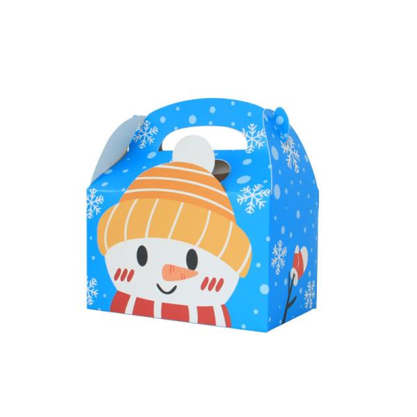 Quality Eco Christmas Pastry Cake Box Cupcake Bouquet Packaging Boxes Portable for sale