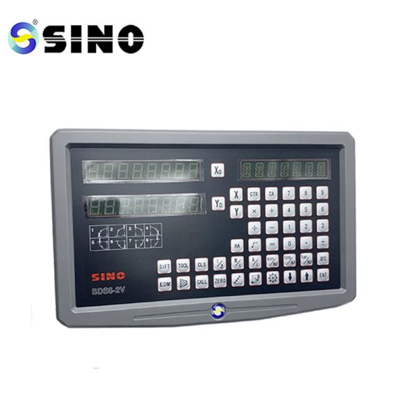 Quality SDS6-2V DRO Two Axis Digital Readout Display Kit Measuring Systems 5u TTL Square for sale