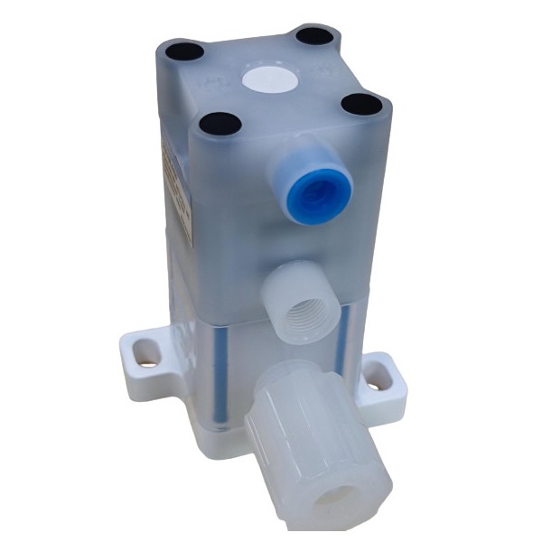 Quality PFA Pneumatic Diaphragm Operated Control Valve UNF Threaded Flare for sale