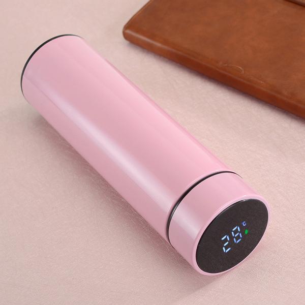 Quality Not Inverted Classical Style 500ml Termo Vacuum Thermos Flask with LED for sale