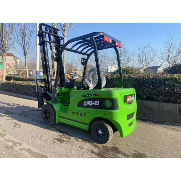 Quality AC Controller Electric Forklift 2 Ton Load Capacity 3m-6m Lifting Height And for sale