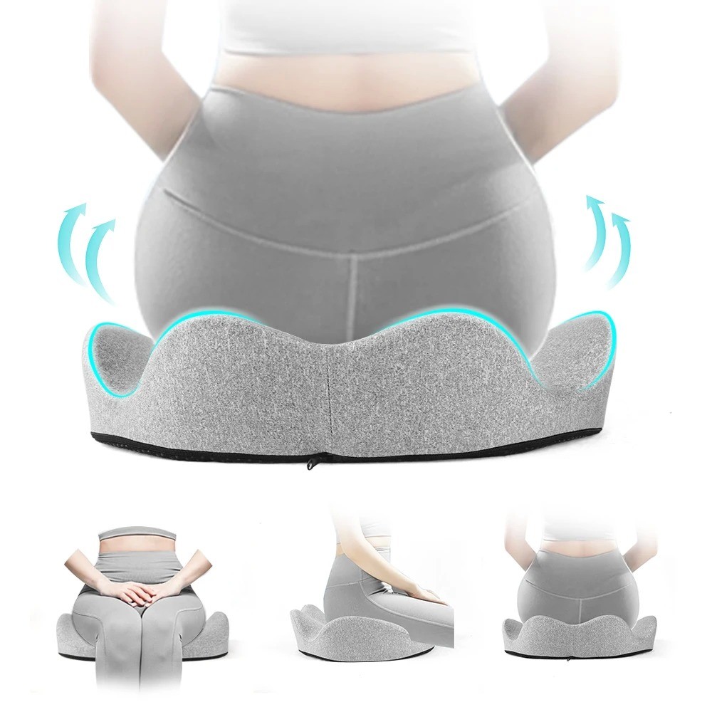 Quality Ergonomic Design Coccyx Support Seat Cushion with 3D Mesh Breathable Cover and for sale